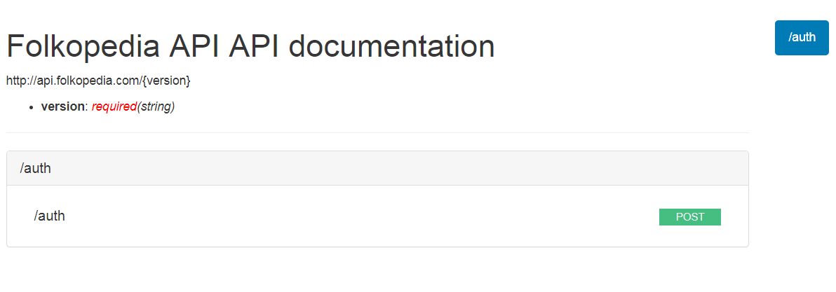 Documentation d’API avec RAML – Brols de Killan
